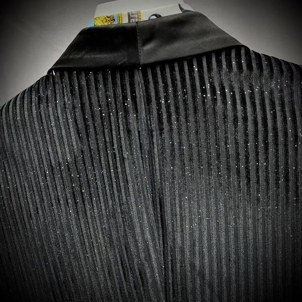 Vertical Striped Galaxy Suit Set – FanFreakz