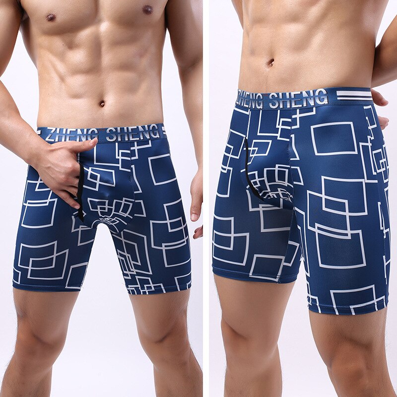 Printed Pattern Quick Dry Long Boxer – FanFreakz